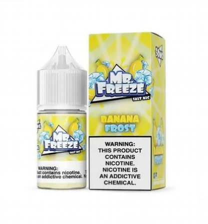 Líquido Mr. Freeze - Nicsalt - Banana Frost - 30ml