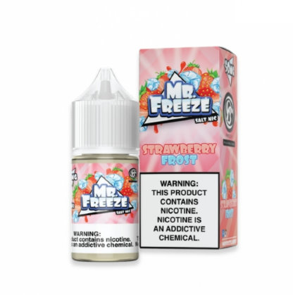 Líquido Mr. Freeze - Nicsalt - Strawberry Frost - 30ml