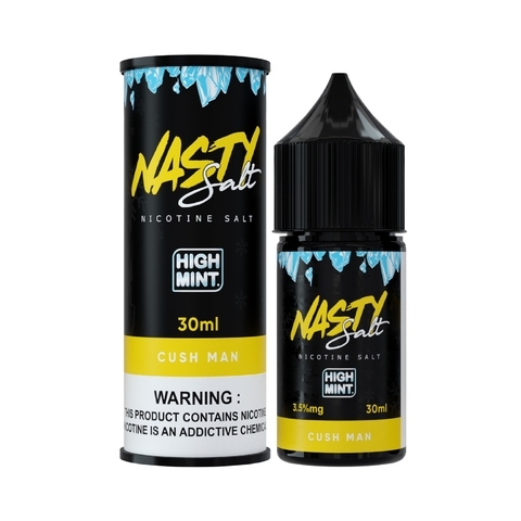 Líquido Nasty - Nicsalt - Cush Man - (High Mint) - 30ml