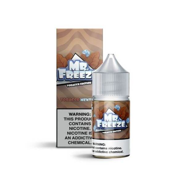 Líquido Mr. Freeze Nicsalt - Tobacco Menthol - 30ml
