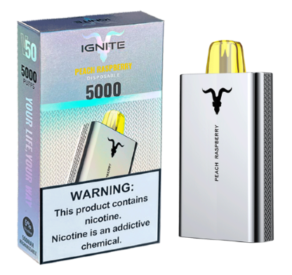 Ignite - V50 - Pod Descartável - 5000Puffs - 5% (50mg) - (Recarregável)