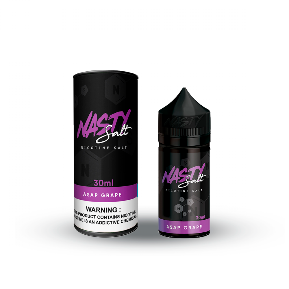 Liquido Nasty Nicsalt - Asap Grape - (High Mint) - 30ml